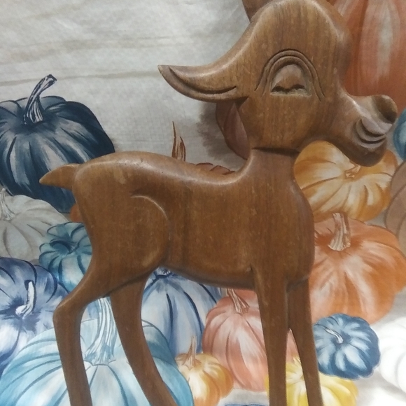 Holiday | Vtg Wood Rudolph The Red Nose Reindeer Style | Poshmark